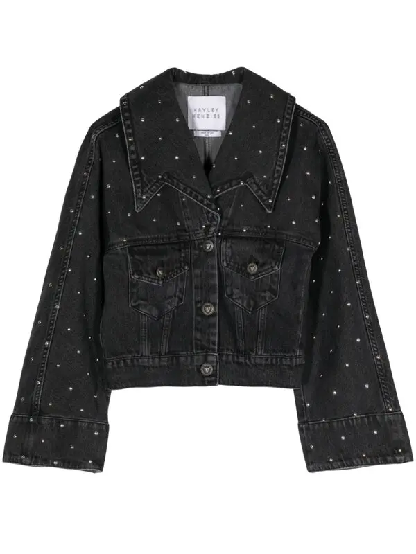 HAYLEY MENZIES Studded Denim Jacket