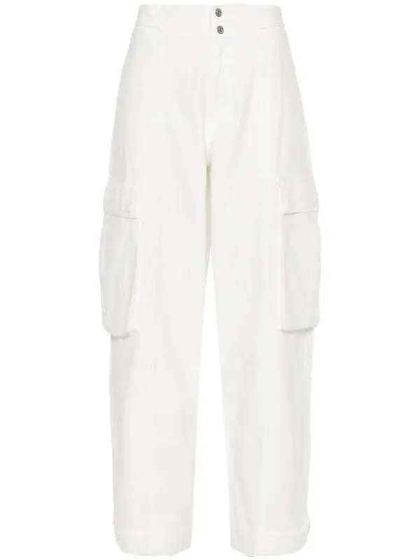 FRAME Wide-leg Cargo Trousers