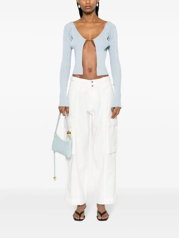 FRAME Wide-leg Cargo Trousers