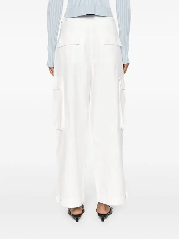 FRAME Wide-leg Cargo Trousers