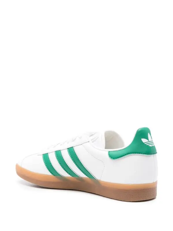 Adidas Gazelle 3-stripes Logo Sneakers - White