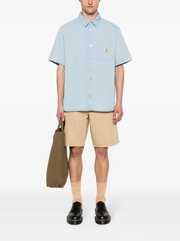 Carhartt Work In Progress Single Knee Bermuda Shorts - Neutrals