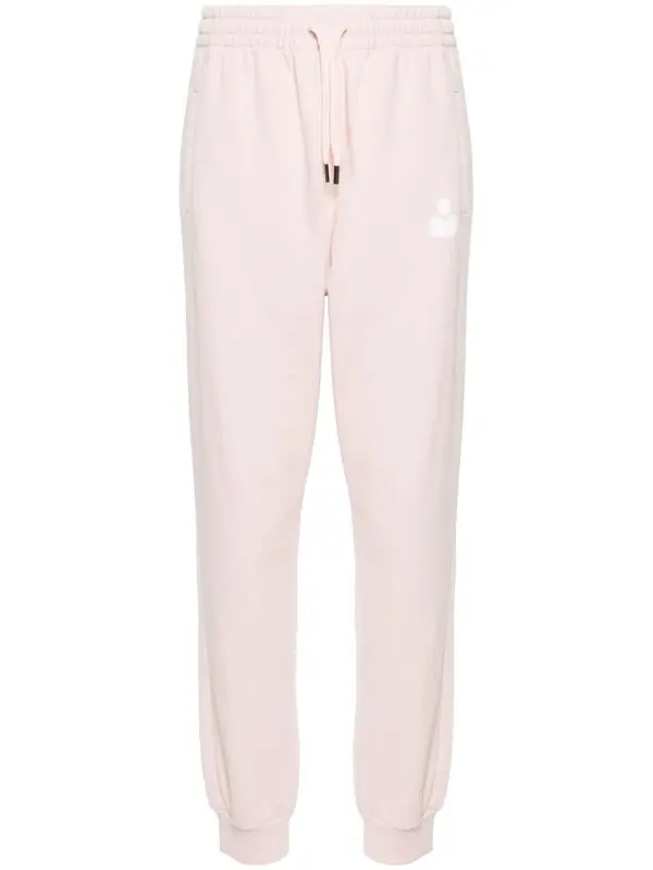 MARANT ETOILE Flocked-logo Track Trousers