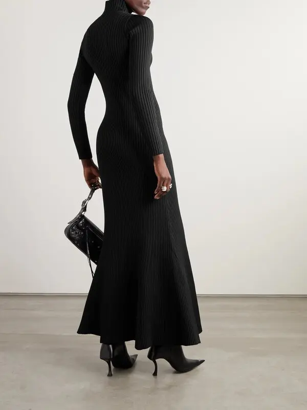 black balenciaga dress BALENCIAGA