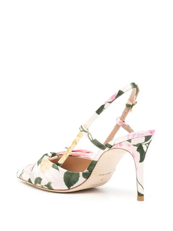 Sachin & Babi Lenox 90mm Floral-print Pumps - Pink