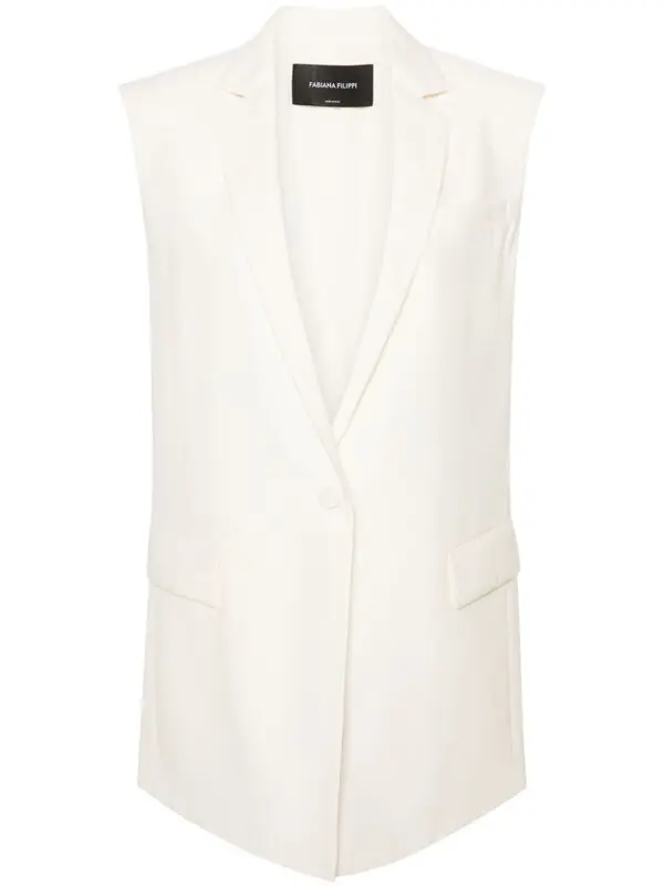 Fabiana Filippi Single-breasted Waistcoat - Neutrals