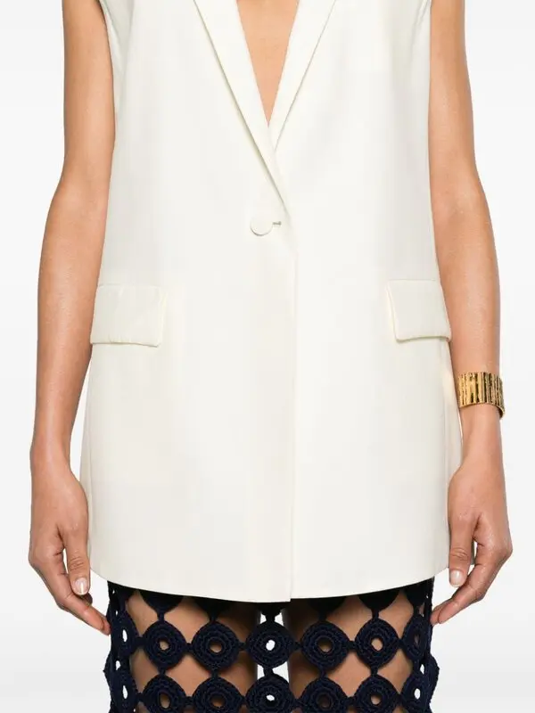 Fabiana Filippi Single-breasted Waistcoat - Neutrals