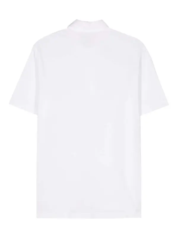 DRUMOHR Piqué Polo Shirt - White