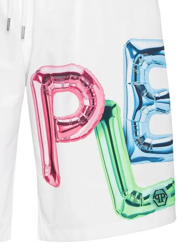 Philipp Plein Bombing Graffiti Swim Shorts