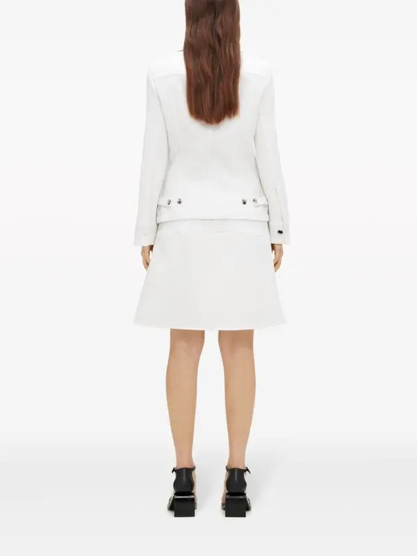 COURREGES Single-breasted Twill Jacket