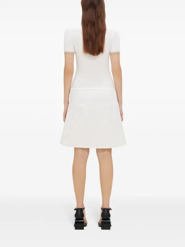 COURREGES Ellipse Mini Skirt - White