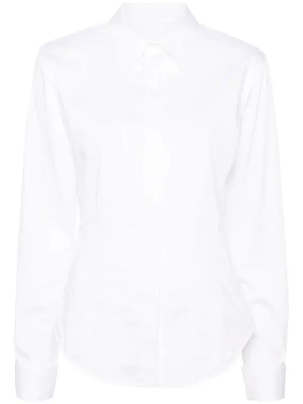 Helmut Lang Classic-collar Poplin Shirt