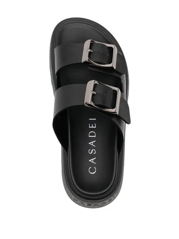 Casadei Florence Double-strap Sandals
