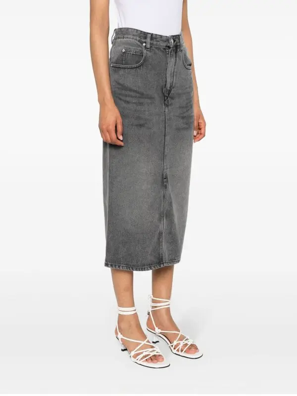 Isabel Marant Étoile Tilauria Denim Midi Skirt