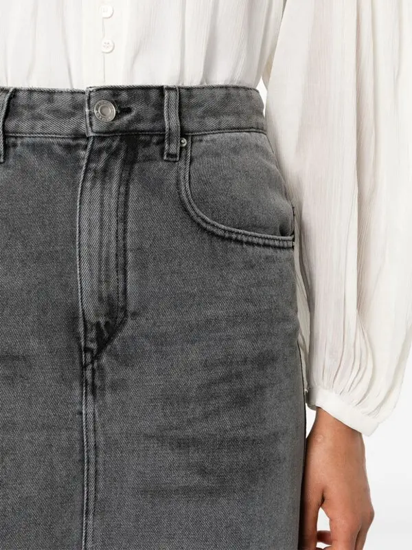Isabel Marant Étoile Tilauria Denim Midi Skirt