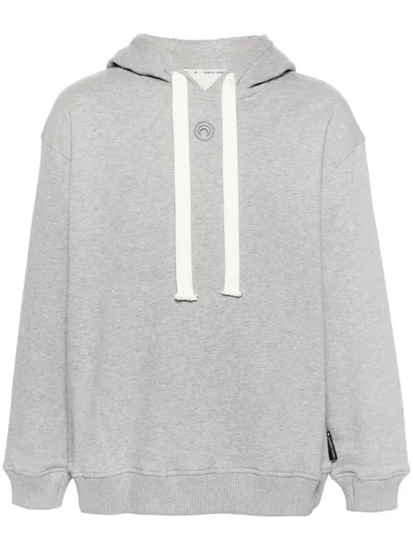 MARINE SERRE Printed Organic Cotton Hoodie