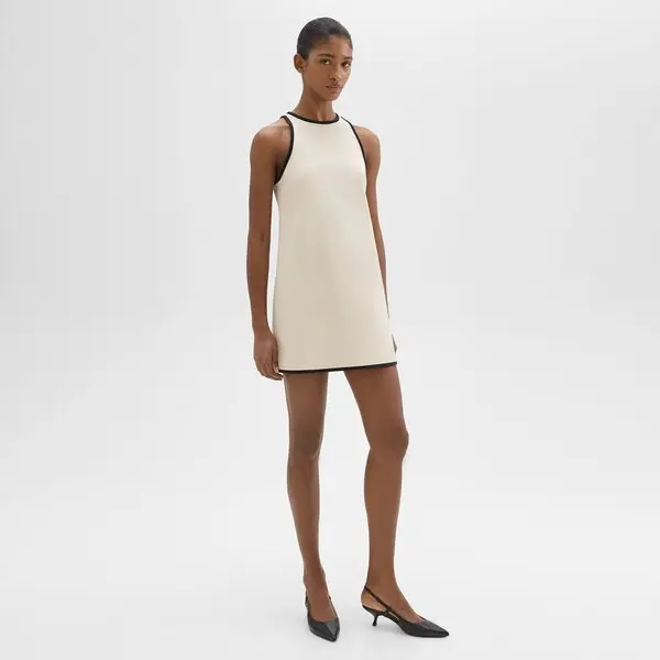 Theory Shift Dress In Organic Cotton
