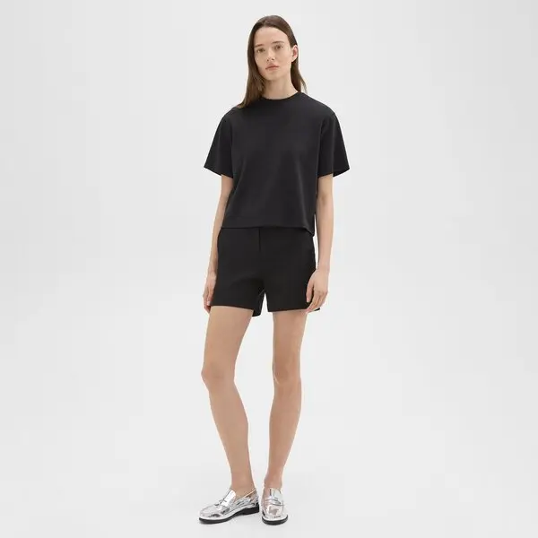 Theory Waist Tab Short In Good Linen