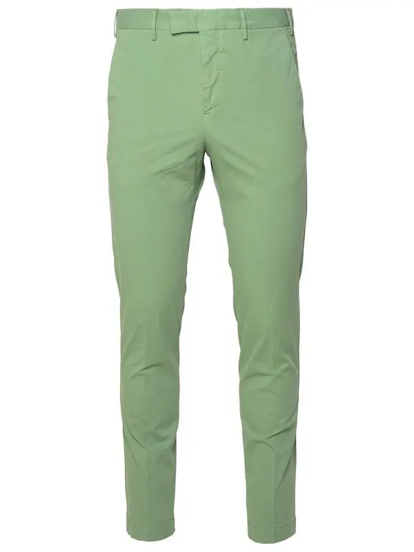 PT TORINO Cotton Blend Fitted Pants