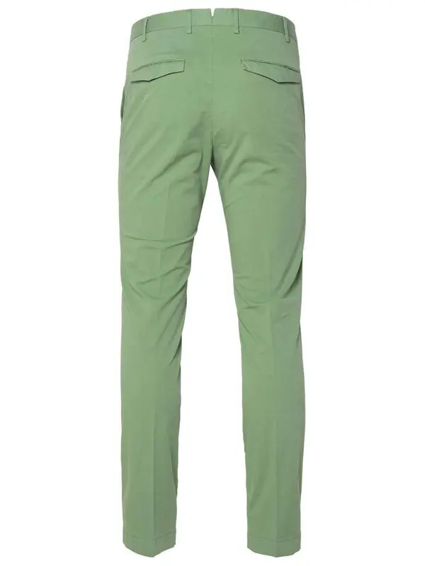 PT TORINO Cotton Blend Fitted Pants