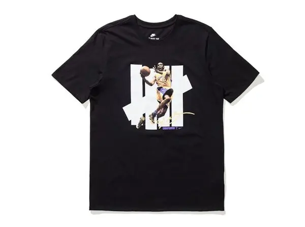 UNDEFEATED X Nike X Kobe 5 Strike Tee Shirt - Black