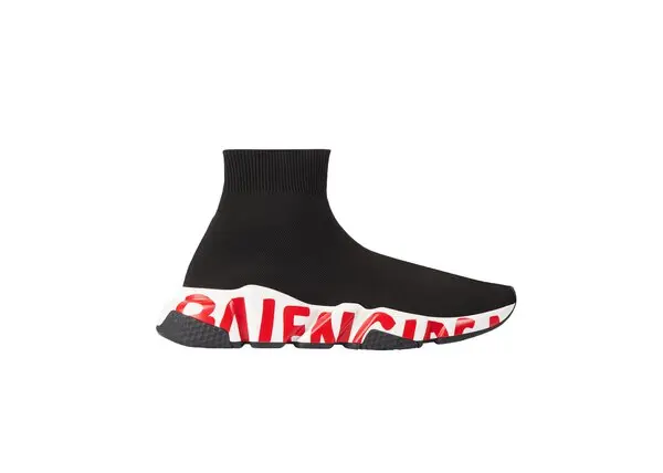 Balenciaga Graffiti Speed Sole Sneakers