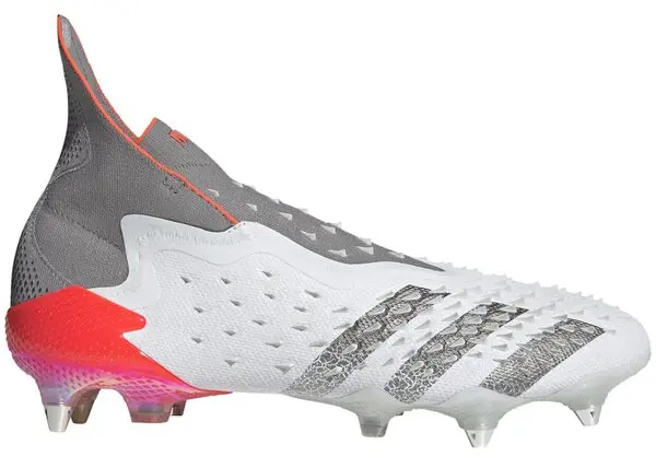 Adidas Predator Freak+ Sg Whitespark Pack - Cloud White/iron Metallic/solar Red