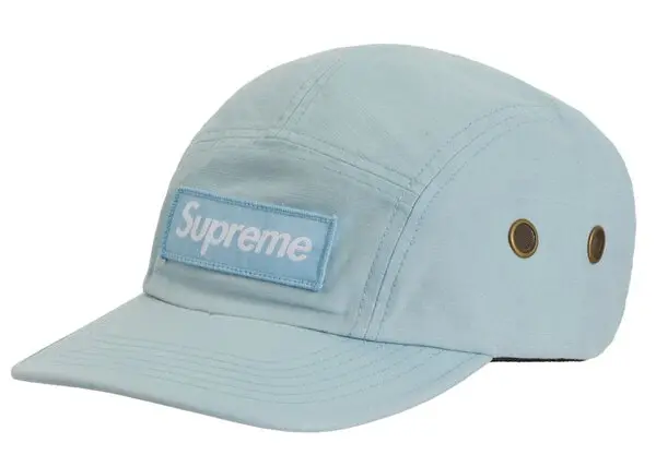 Supreme Military Camp Cap - Light Blue