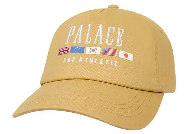 PALACE X Gap Flag 6panel Cap - Khaki