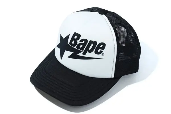 A BATHING APE Sta Mesh Cap - Black