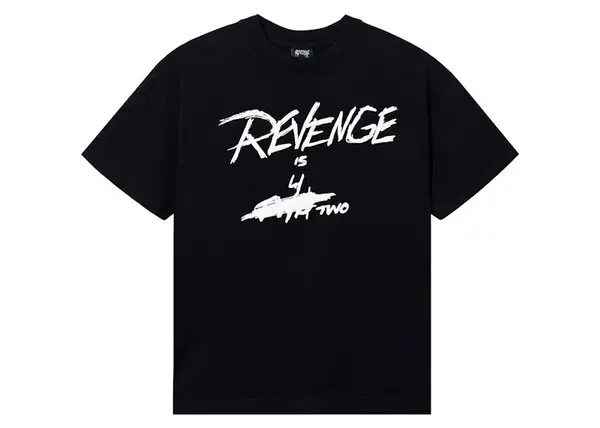 REVENGE Xxxtentacion Is 4 Two Tee Shirt - Black