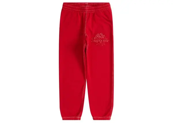 Supreme Timberland Sweatpant - Red