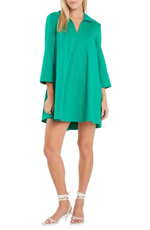 English Factory A-line Caftan Dress