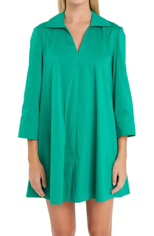 English Factory A-line Caftan Dress
