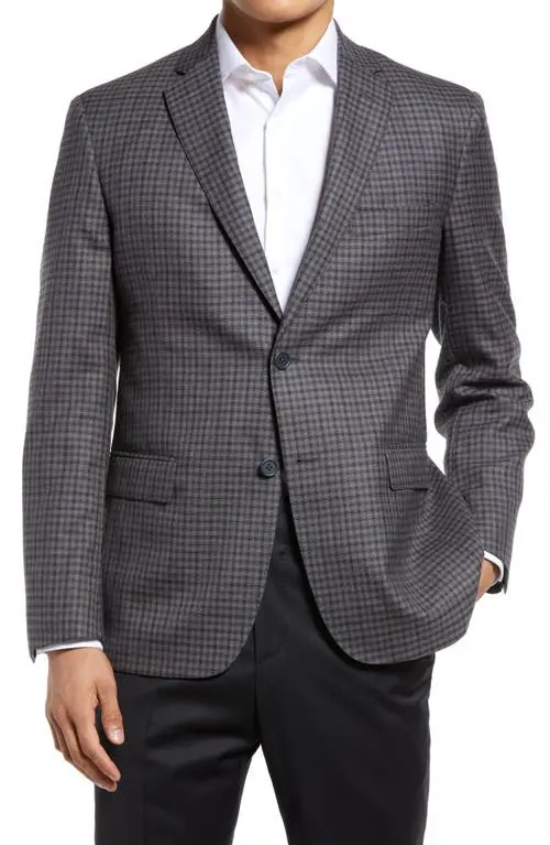 Jb Britches Check Wool Sport Coat