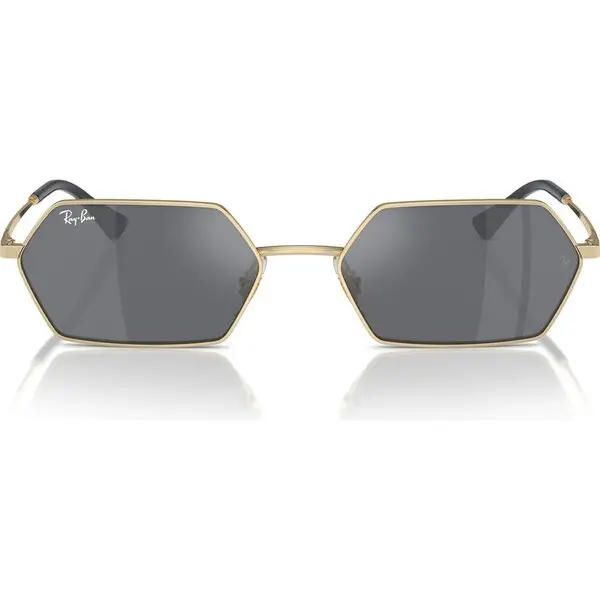 Ray-ban Yevi Octagon Sunglasses - Light Gold