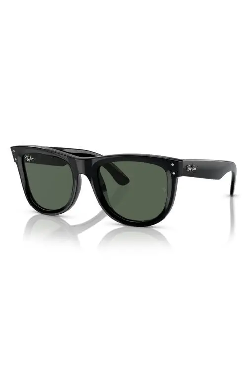 Ray-ban Wayfarer Reverse 53mm Square Sunglasses - Dark Green