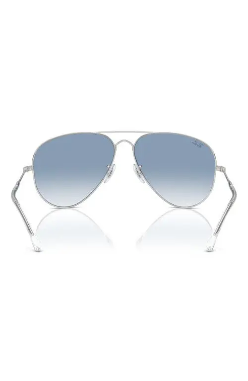 Ray-ban 58mm Gradient Aviator Sunglasses