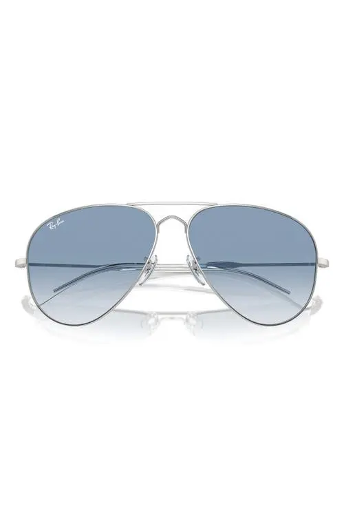 Ray-ban 58mm Gradient Aviator Sunglasses