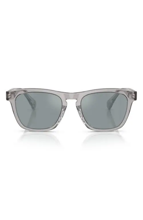 Oliver Spencer R-3 54mm Polarized Sunglasses - Grey/polar Flash Mirror