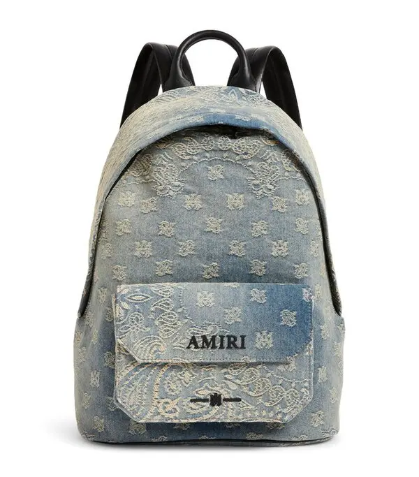 Amiri Bandana Print Backpack