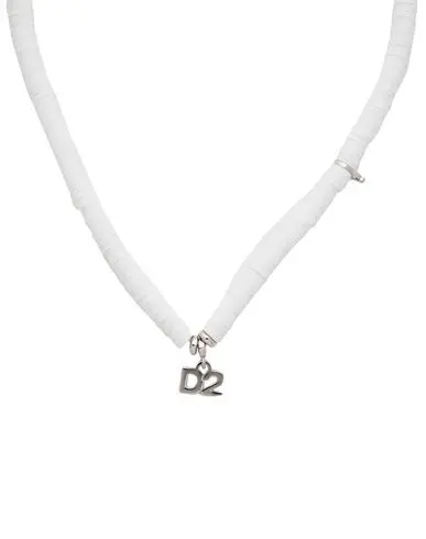 Dsquared2 Plastic Necklace - White