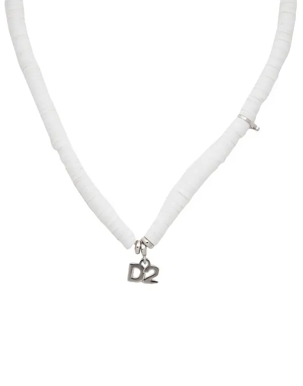 Dsquared2 Plastic Necklace - White