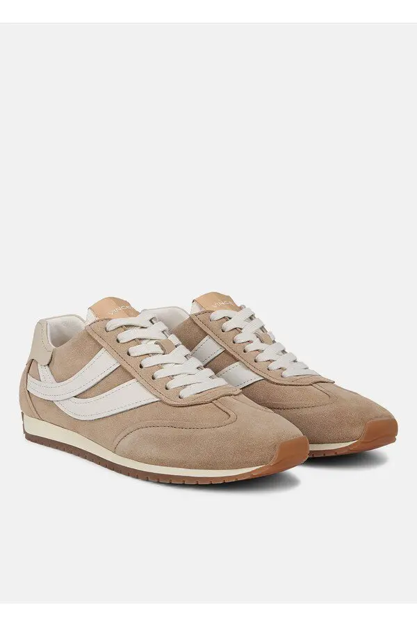 Vince Oasis Suede And Leather Runner Sneakers