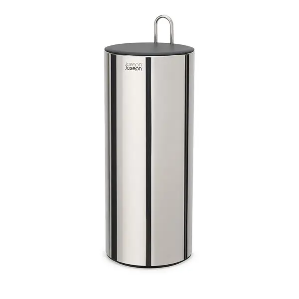 JOSEPH JOSEPH Easystore Luxe Concealed Toilet Roll Holder - Silver