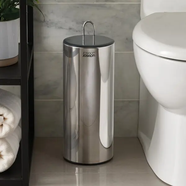 JOSEPH JOSEPH Easystore Luxe Concealed Toilet Roll Holder