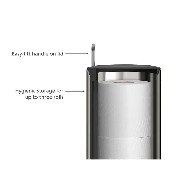 JOSEPH JOSEPH Easystore Luxe Concealed Toilet Roll Holder