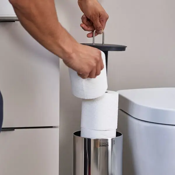 JOSEPH JOSEPH Easystore Luxe Concealed Toilet Roll Holder