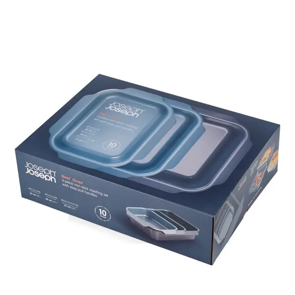 JOSEPH JOSEPH Nest 3 Pc Roaster Set - Dark Blue