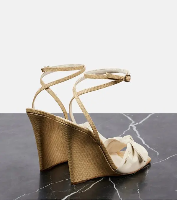 JIMMY CHOO Richelle 110 Leather Sandals